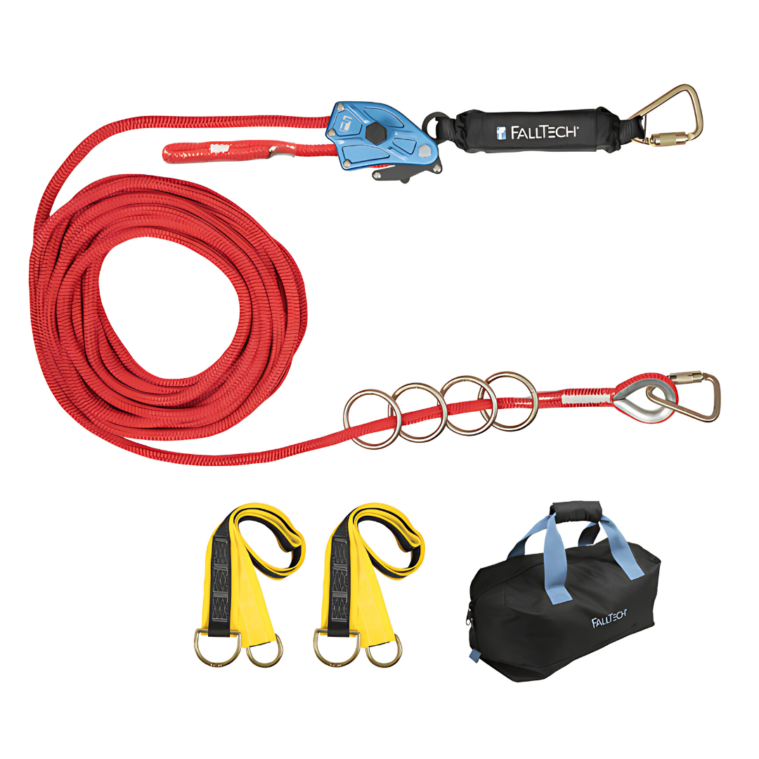 FallTech 4-Person Temp Rope HLL System