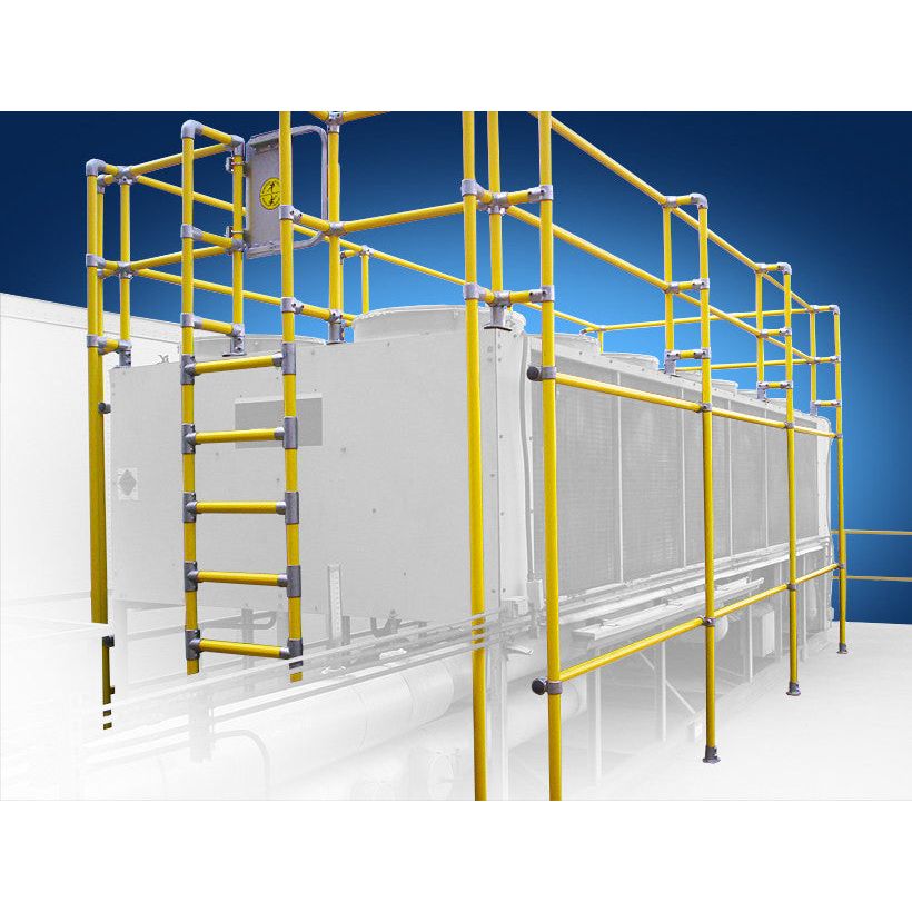 Blue Water -Kwik Guard – Modular Industrial Guardrail Systems