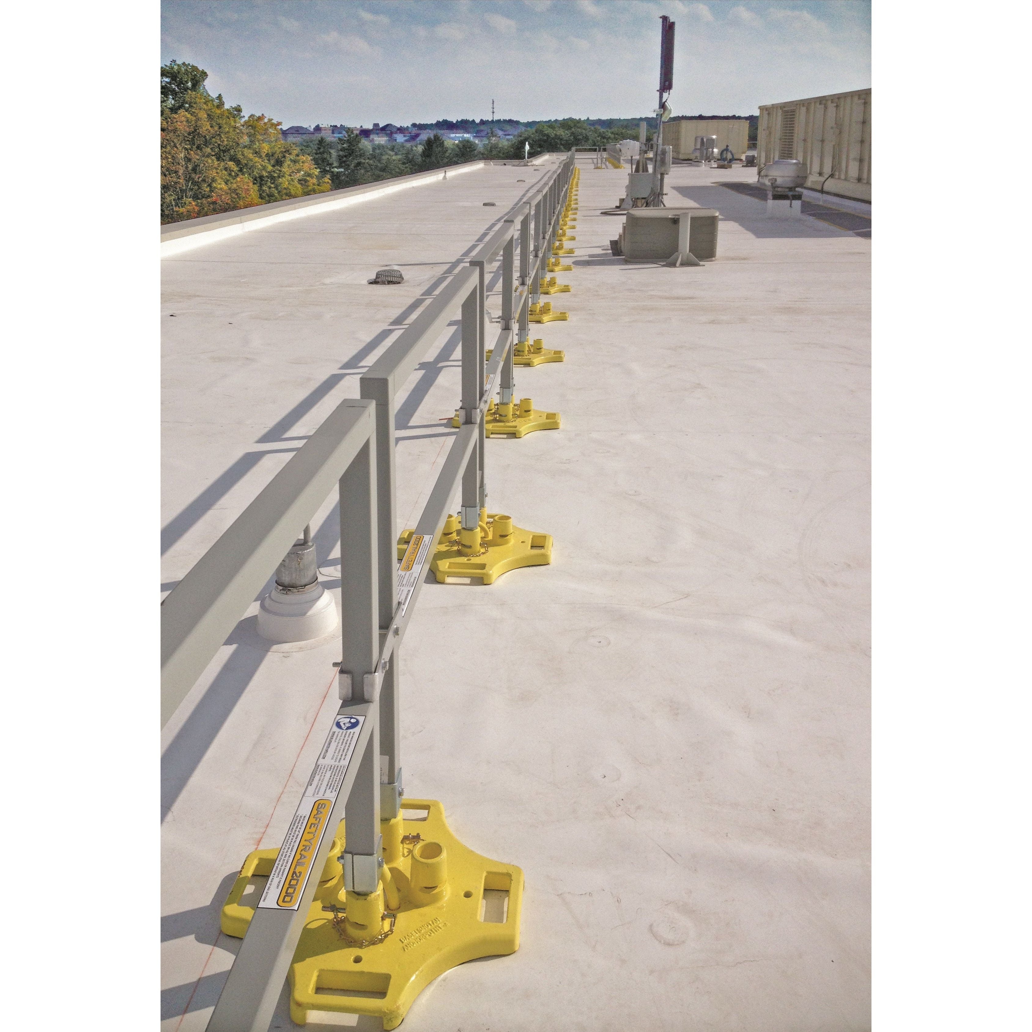 Blue Water-SafetyRail 2000 - Roof Fall Protection Guardrail System